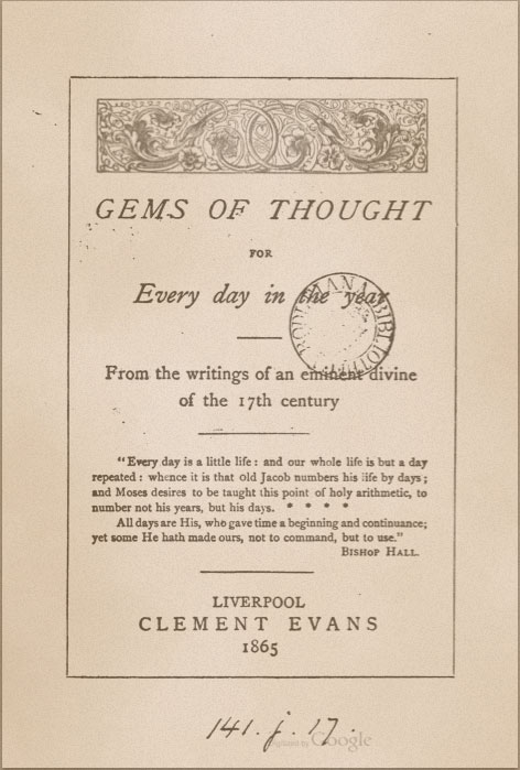 Earthly Things Cannot Satisfy | Devotional | Christian History Institute