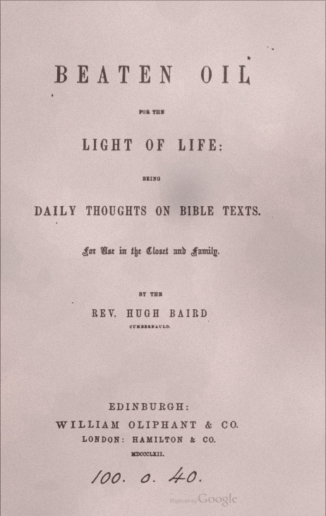 Reasons for Affliction | Devotional | Christian History Institute